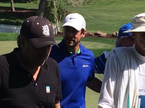 Aaron Rodgers Played Michael Jordan's Golf Tournament This Week