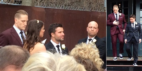 You Should Totally Have A.J. Hawk Officiate Your Wedding