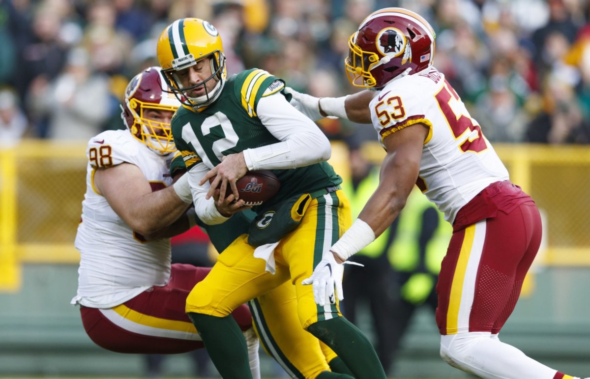 Aaron Rodgers Has Only Thrown Two Interceptions This Season, But At ...