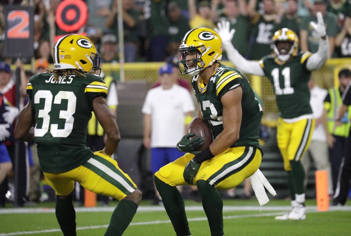 Drama Surrounding Packers TD Celebration Referencing Aaron Rodgers' Use ...