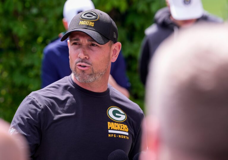 Matt LaFleur Has Strong Words About Packers Rookie Jager Burton